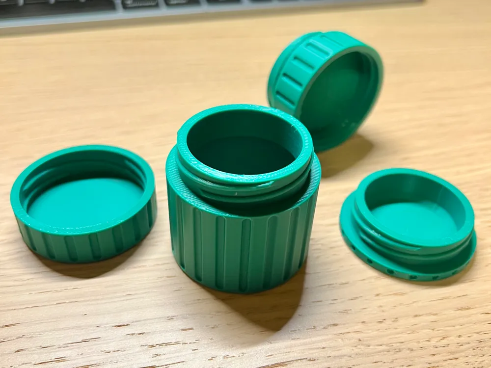 Modular travel container system - Free 3D Print Model - MakerWorld