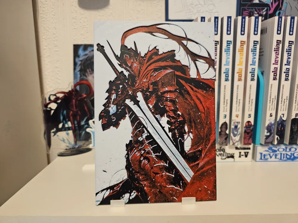 Solo Leveling Igris Glow - Free 3D Print Model - MakerWorld