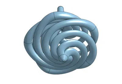 Helix petal spinning top - Free 3D Print Model - MakerWorld