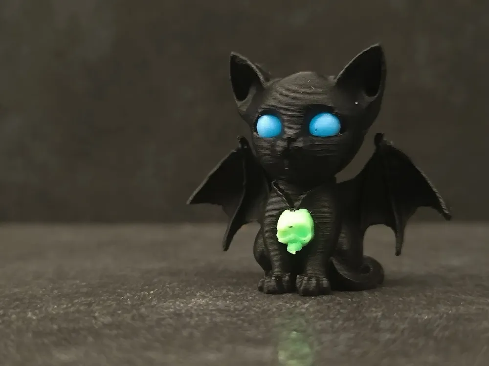 Demon Cat by Sevro MakerWorld: Download Free 3D Models