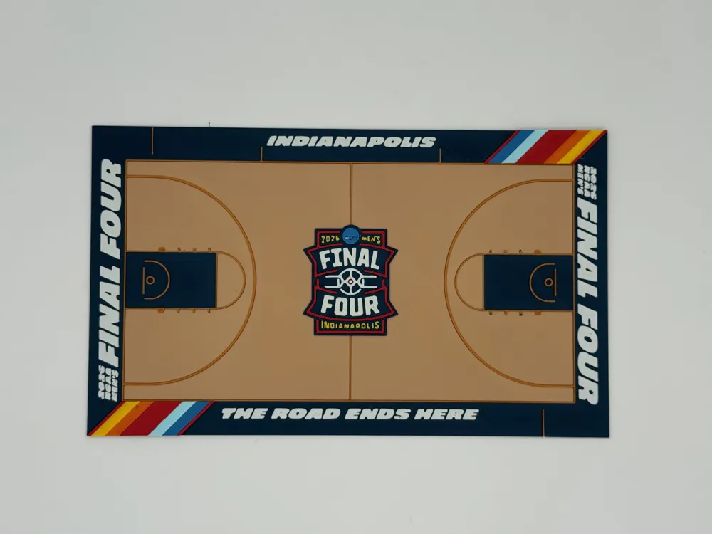 College Basketball Courts - Free 3D Print Model - MakerWorld