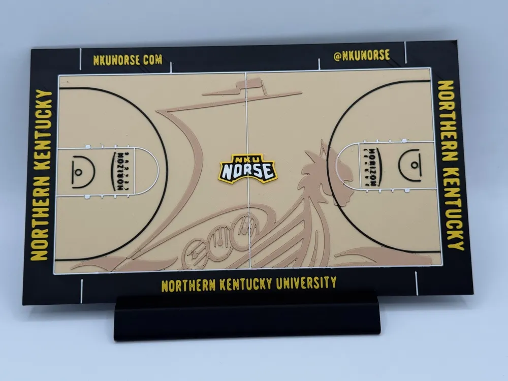 College Basketball Courts - Free 3D Print Model - MakerWorld