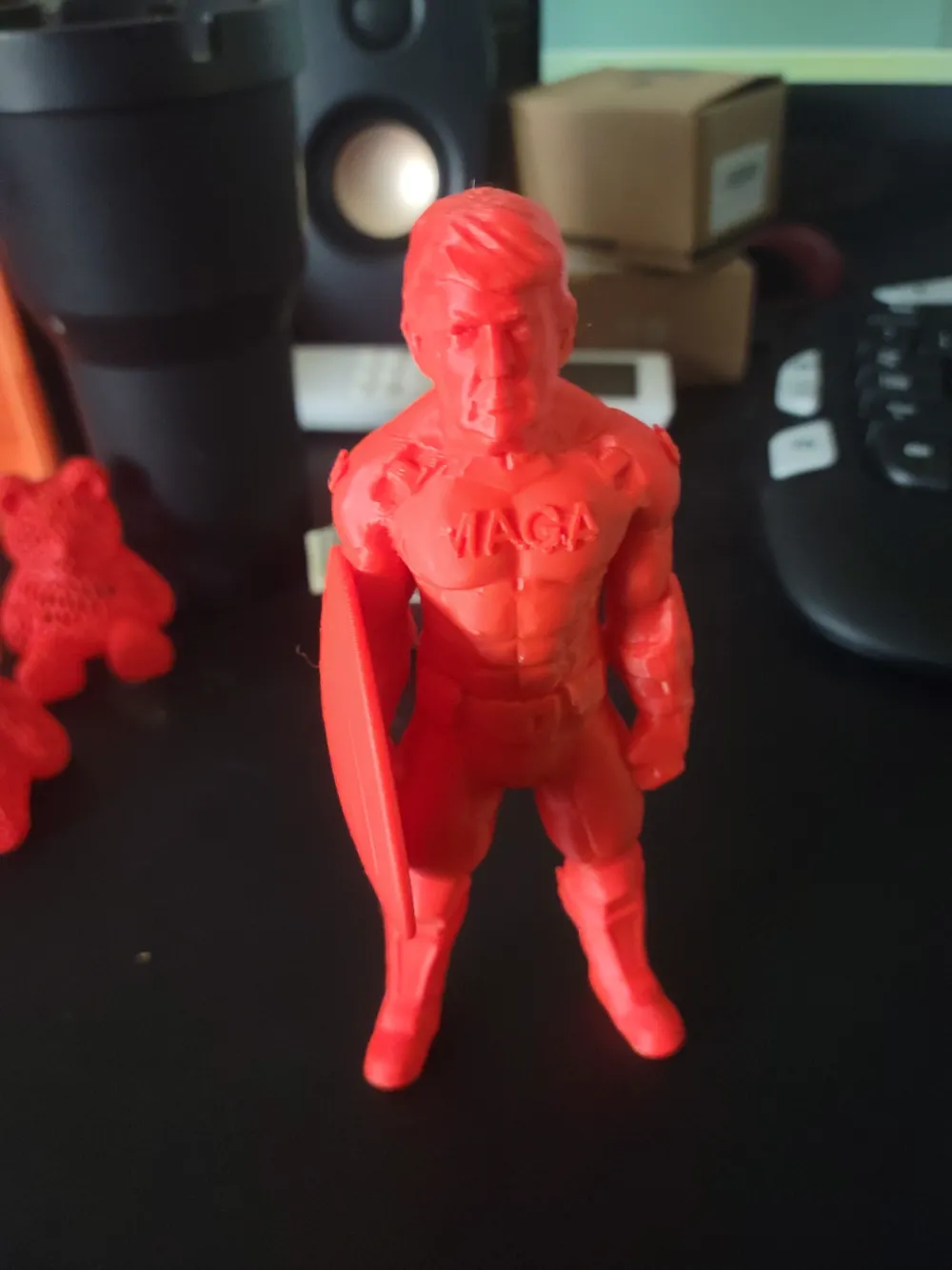 President Trump Superhero by Brett - MakerWorld