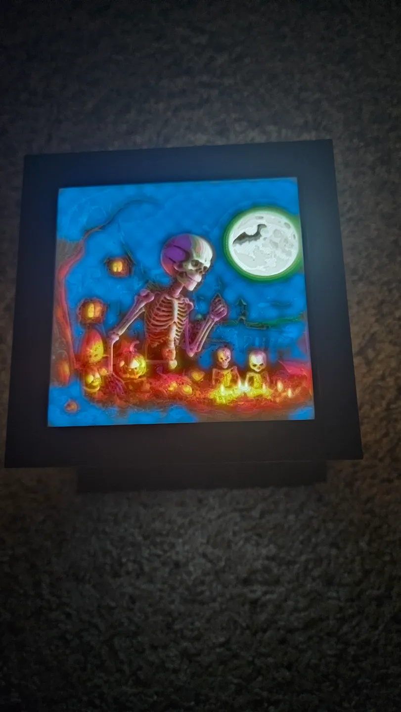 Halloween Panels - Modular Lithophane Cube by ShadowNinja MakerWorld ...