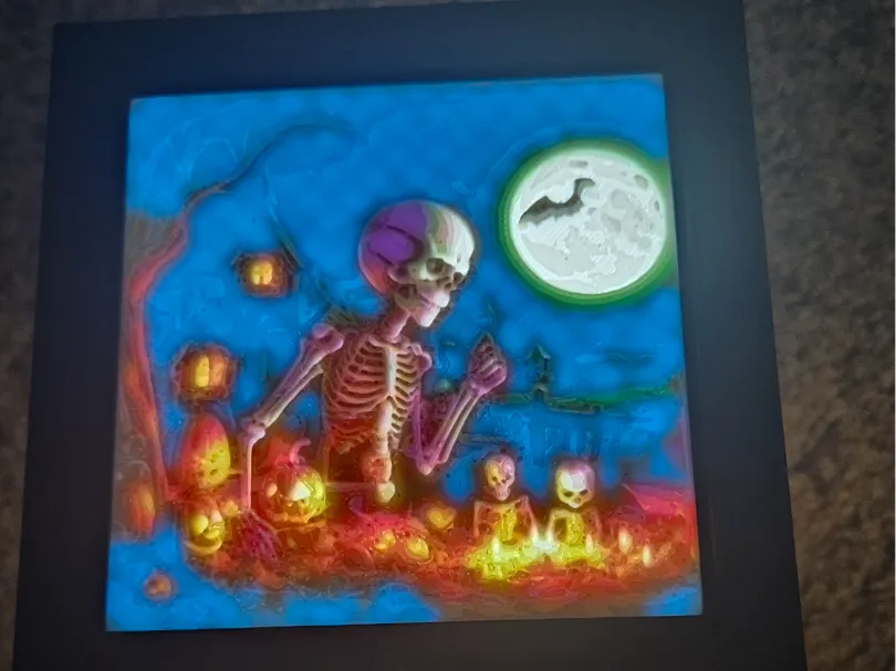 Halloween Panels - Modular Lithophane Cube by ShadowNinja MakerWorld ...