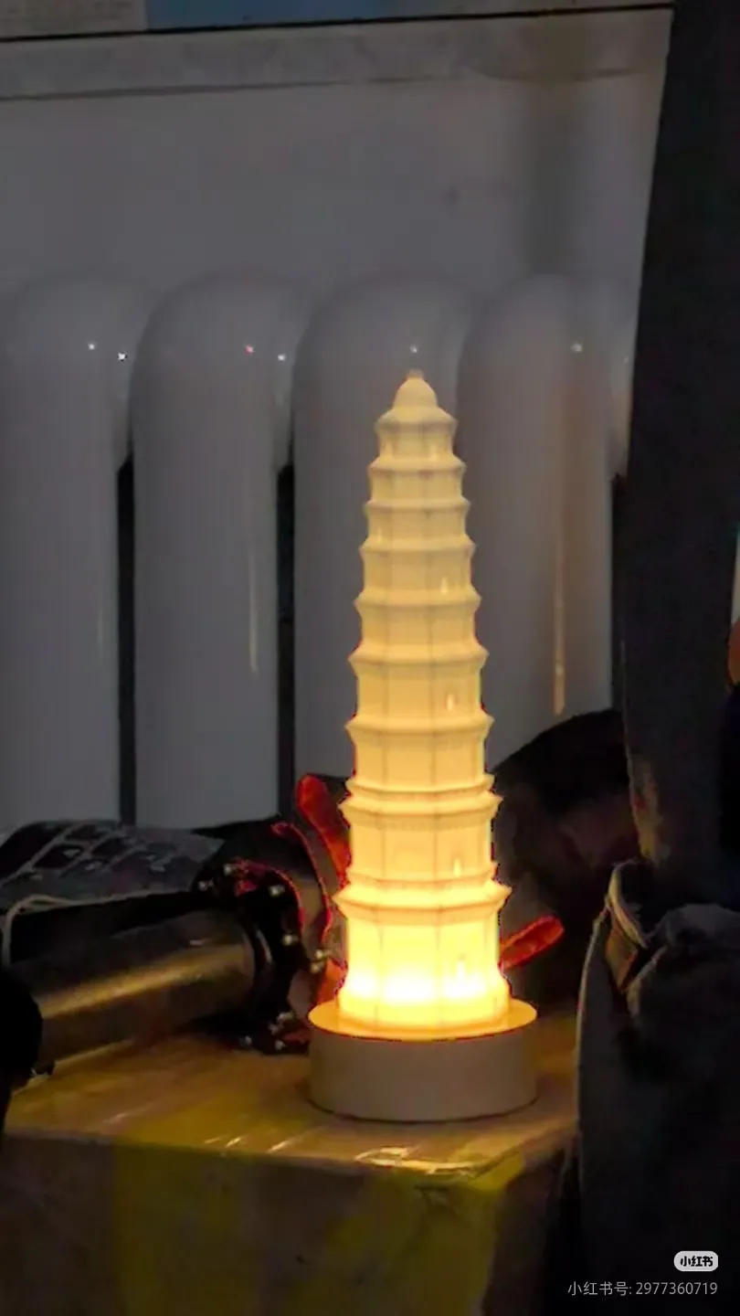 Longquan Pagoda in Tengzhou, Shandong: Supports Hand Painting and Color ...