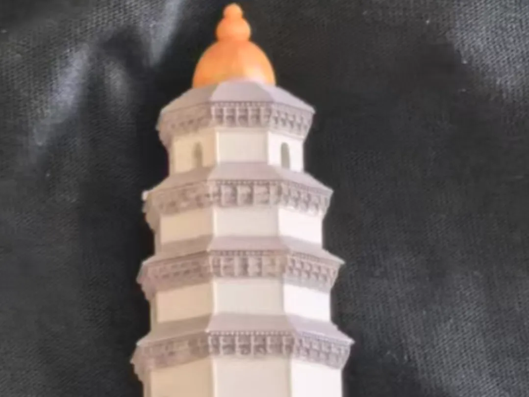 Longquan Pagoda in Tengzhou, Shandong: Supports Hand Painting and Color ...