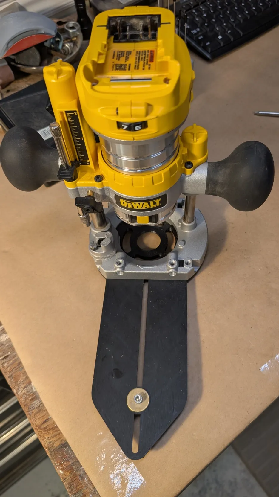 Dewalt DNP612 Circle Cutting Base - Free 3D Print Model - MakerWorld