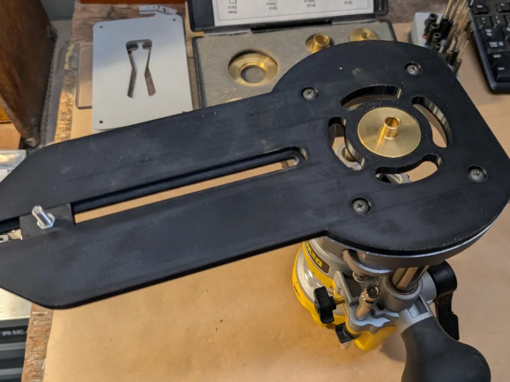 Dewalt DNP612 Circle Cutting Base - Free 3D Print Model - MakerWorld