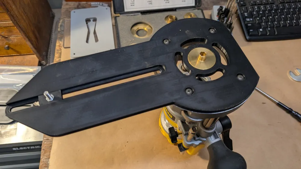 Dewalt DNP612 Circle Cutting Base - Free 3D Print Model - MakerWorld