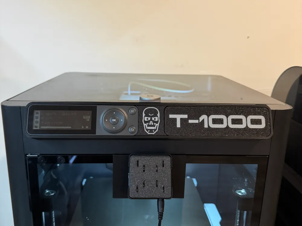 T-1000 Bu Name Plate - Free 3D Print Model - MakerWorld
