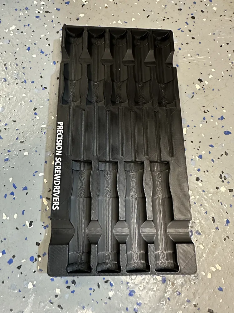 Mastercraft precision screwdrivers for Gridfinity - Free 3D Print Model ...