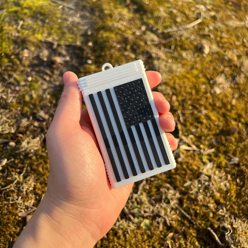 American Flag Pill Box - Tactical Pill Box by MarioJCoyF MakerWorld ...