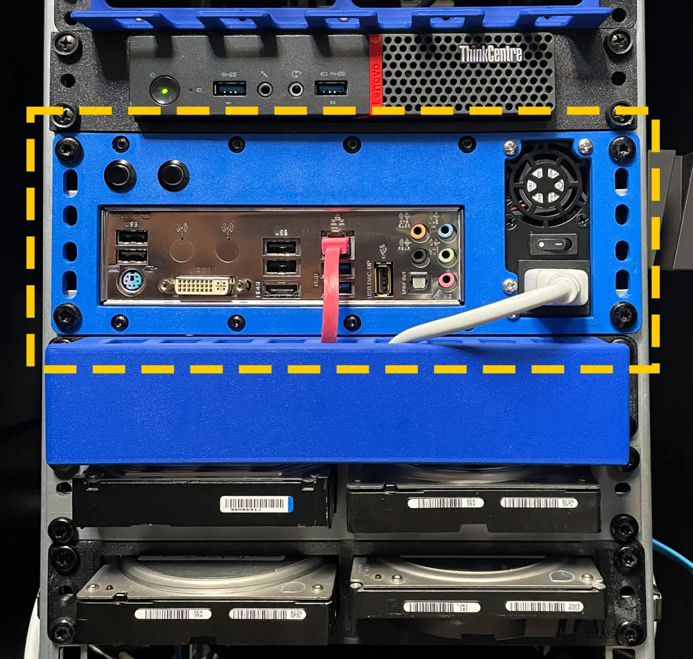 2U 10 Inch Rackmount Mini-ITX + Flex ATX Enclosure by RiHi36 MakerWorld ...
