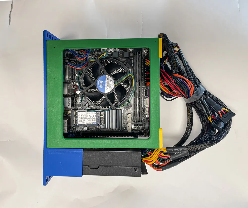2U 10 Inch Rackmount Mini-ITX + Flex ATX Enclosure - Free 3D Print ...
