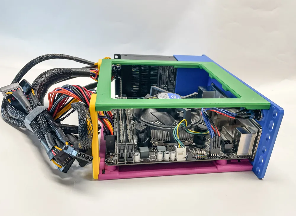 2U 10 Inch Rackmount Mini-ITX + Flex ATX Enclosure - Free 3D Print ...