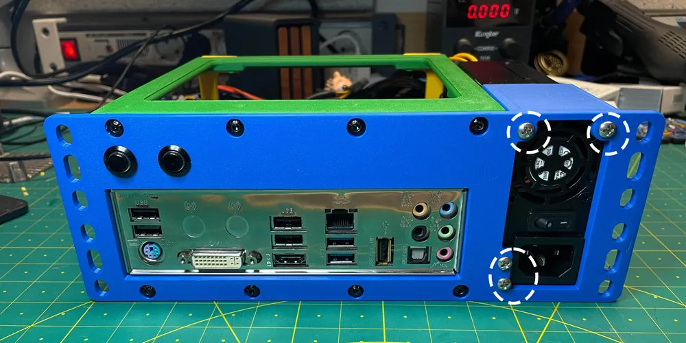 2U 10 Inch Rackmount Mini-ITX + Flex ATX Enclosure by RiHi36 MakerWorld ...