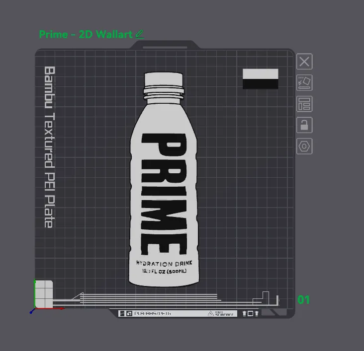 Prime - 2D Wallart by Love Prints - MakerWorld