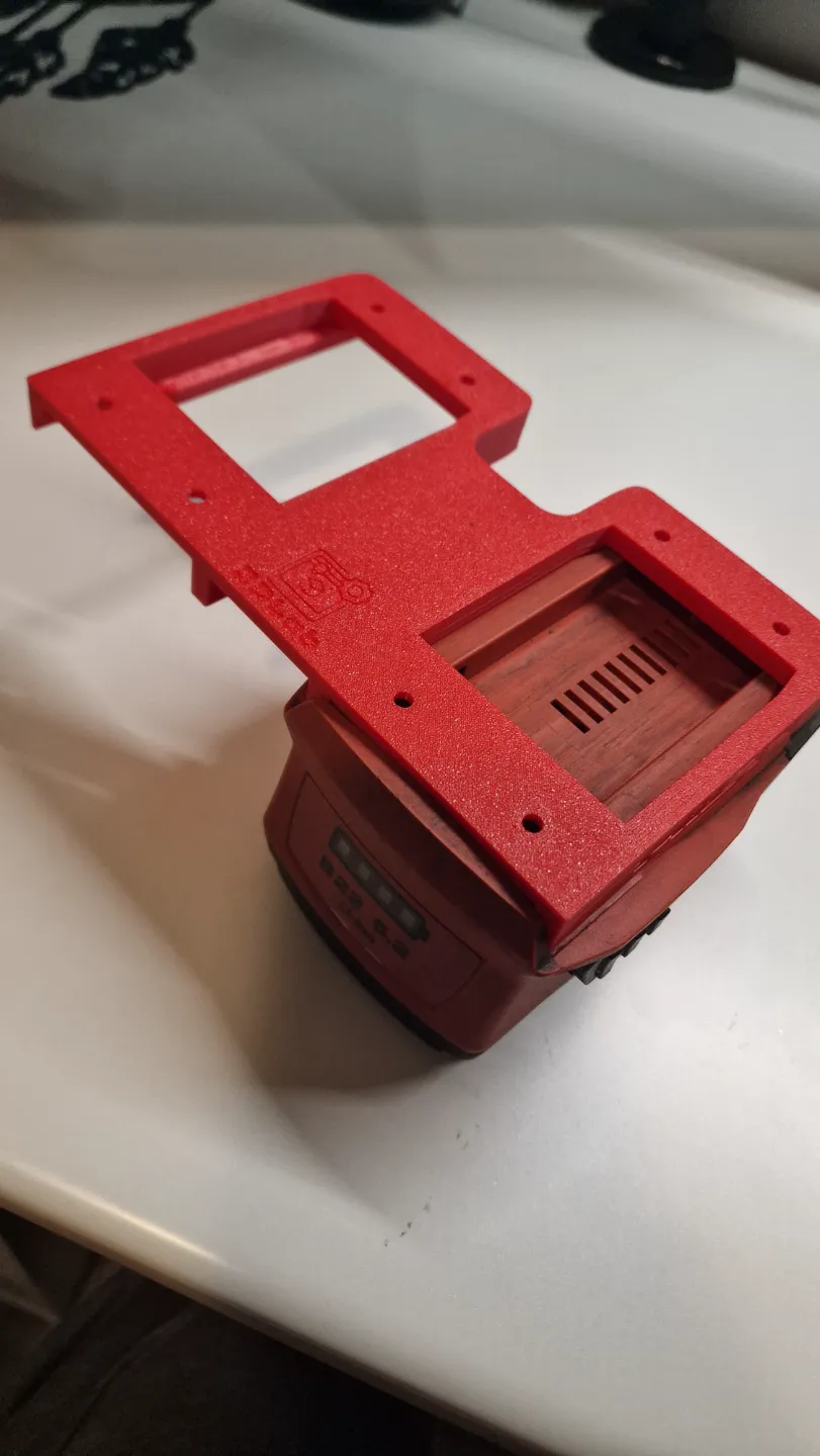 Hilti duo battery holder for 22v battery system by vallomiso - MakerWorld