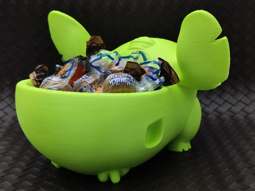 Stitch candy bowl by RUMcajz MakerWorld: Download Free 3D Models