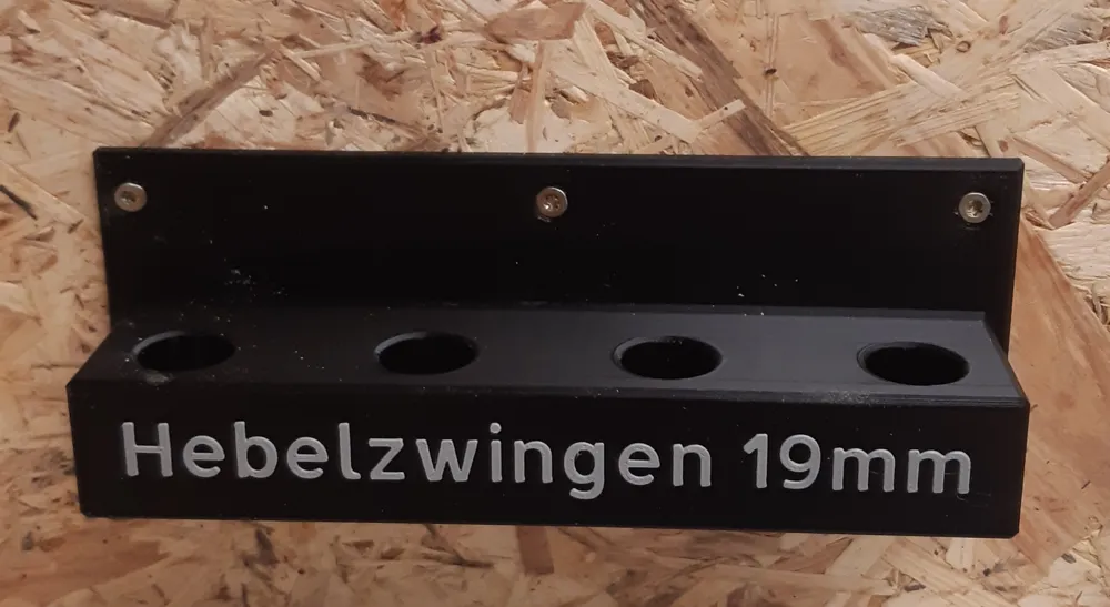 Hebelzwingen Holder 19/20mm Clamping Dog Bench Vise - Free 3D Print ...