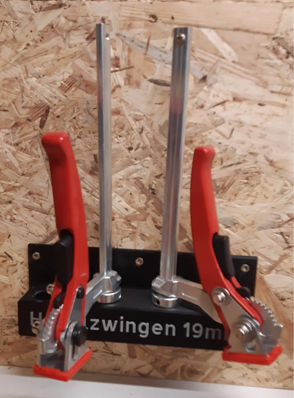 Hebelzwingen Holder 19/20mm Clamping Dog Bench Vise - Free 3D Print ...