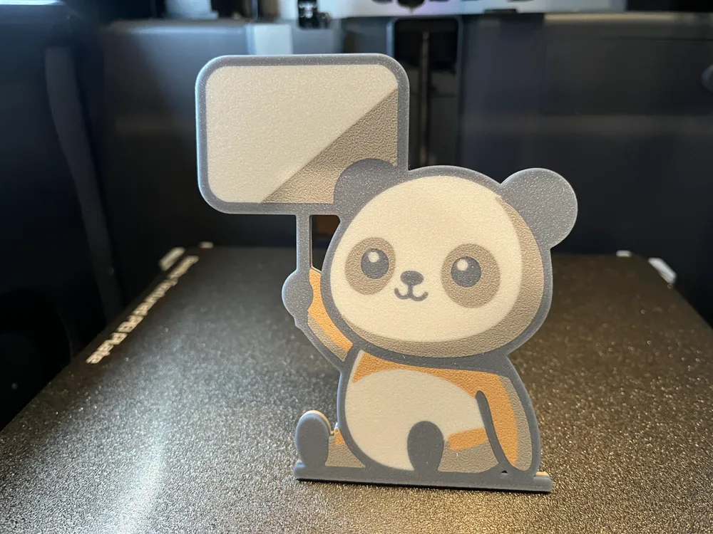 Cute Panda Sticky Memo Board by GammaLand - MakerWorld