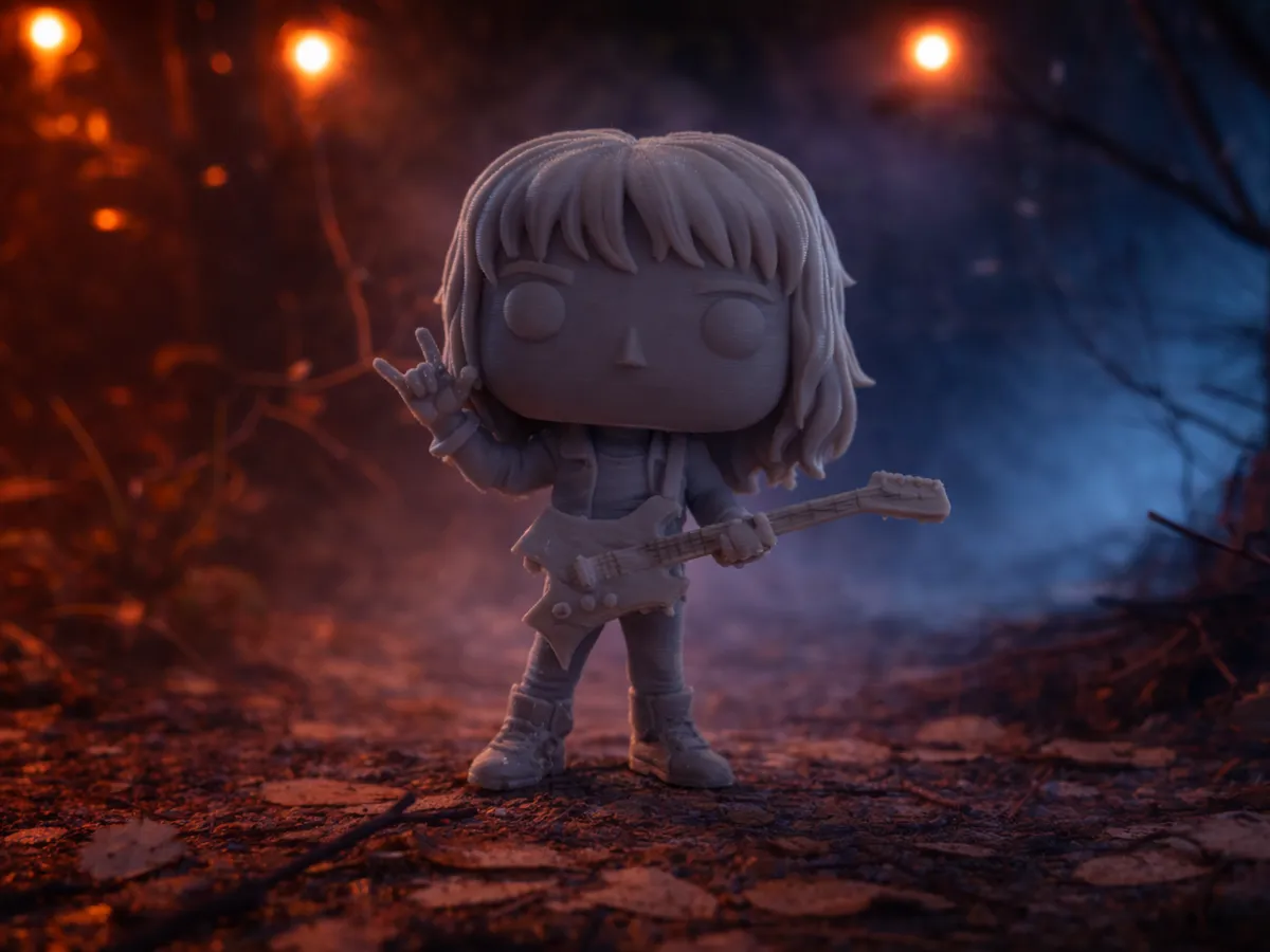 Stranger Things - FUNKO POP! - Eddie Munson - Free 3D Print Model - MakerWorld