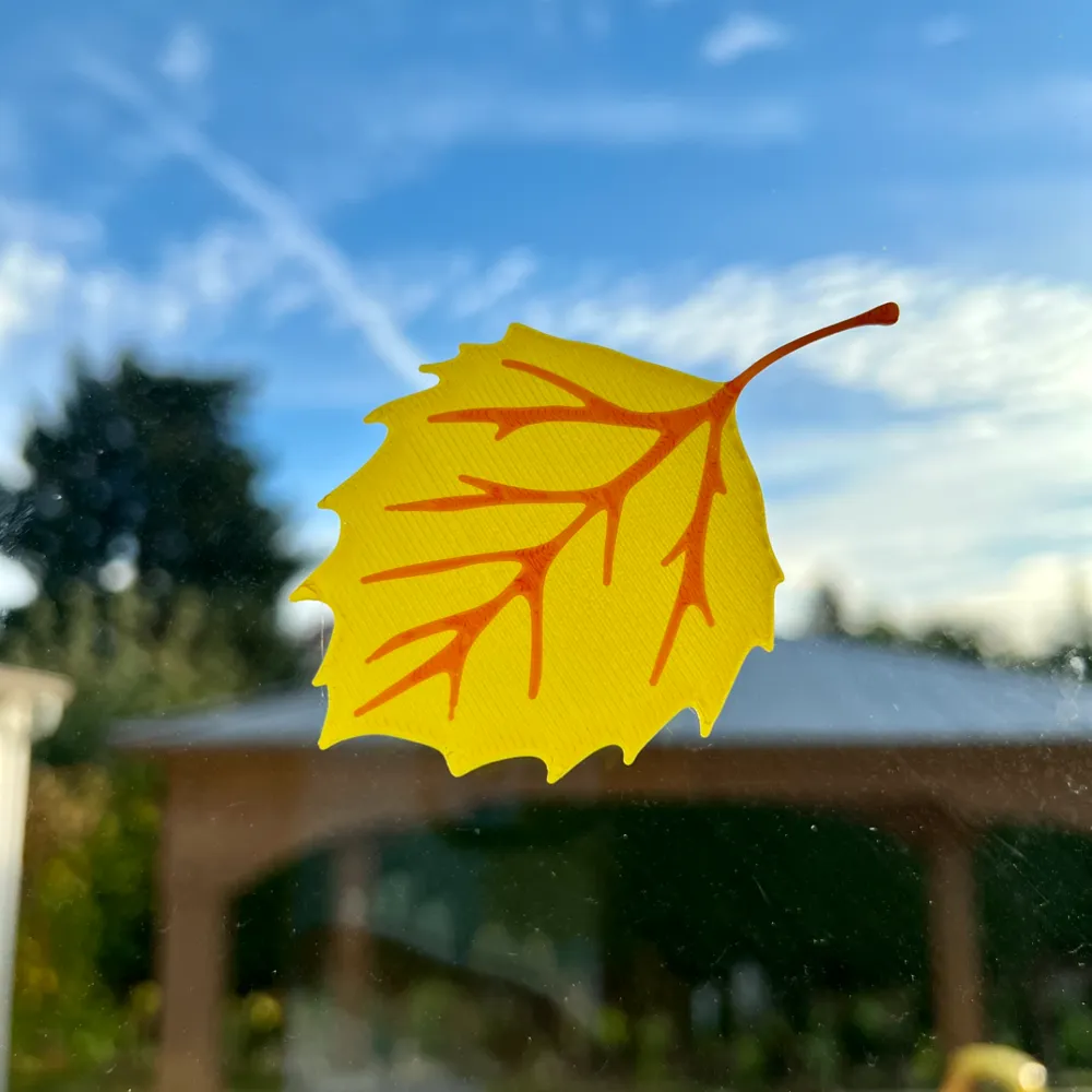 2 Layer Autumn / Fall Leaves Window stickers by NUKDDD - MakerWorld