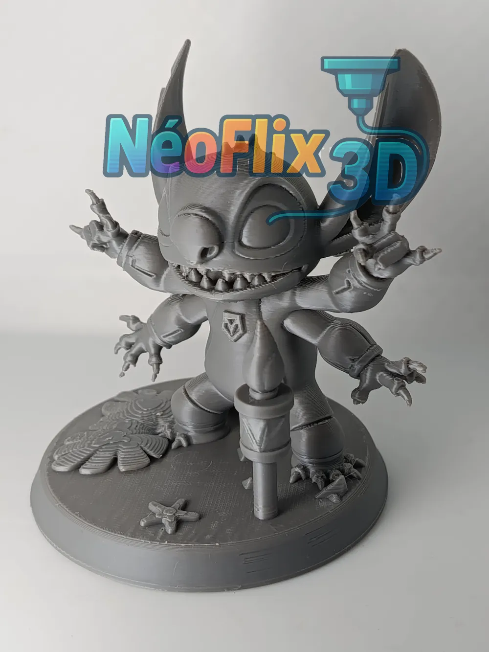 Stitch 4 arms Lilo Stitch monster by Neoflix3d MakerWorld: Download ...