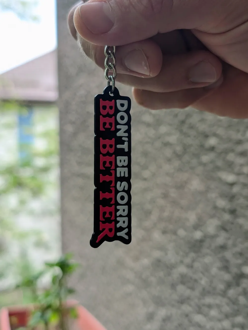 Be Better - Keychain - Free 3D Print Model - MakerWorld