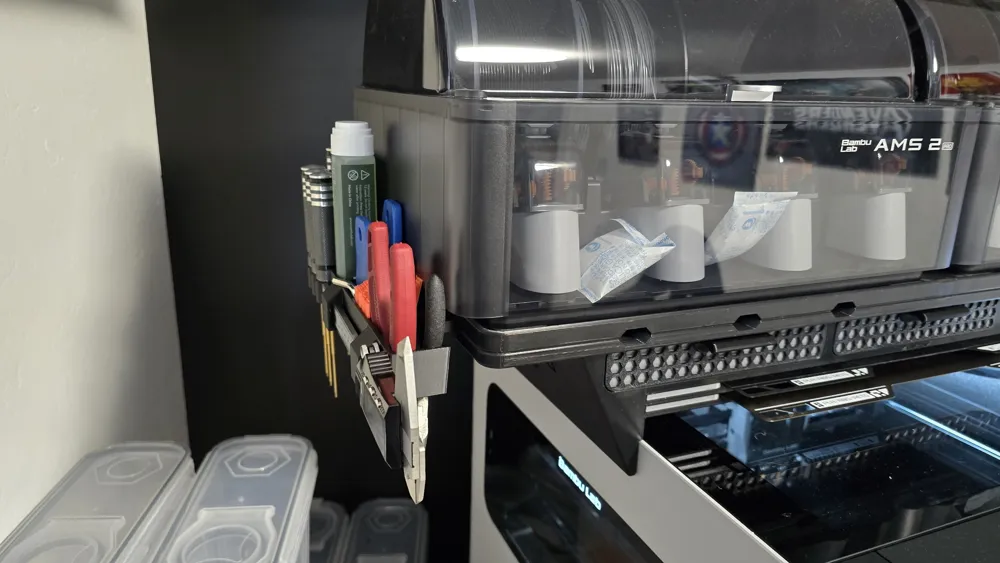H2D Riser Tool Holder - For H2Dual AMS - Free 3D Print Model - MakerWorld