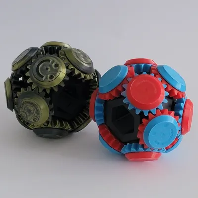 Gear Fidget Spinner by LongBeachRaider - MakerWorld