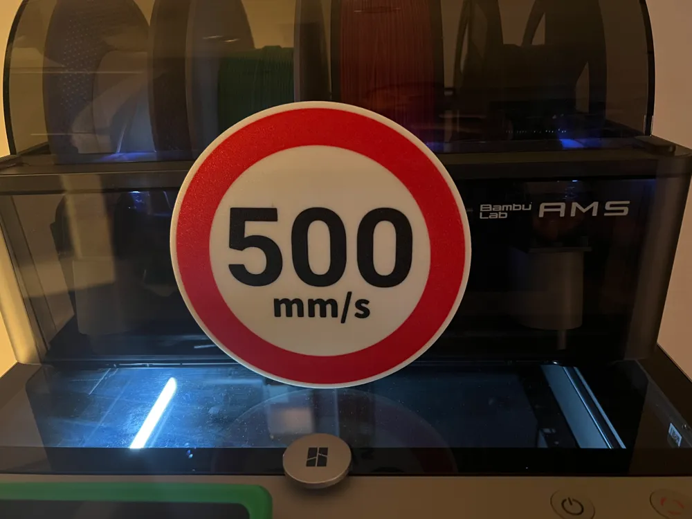 Speed Limit 500 mm/s Remixed by Tremmannaik - MakerWorld