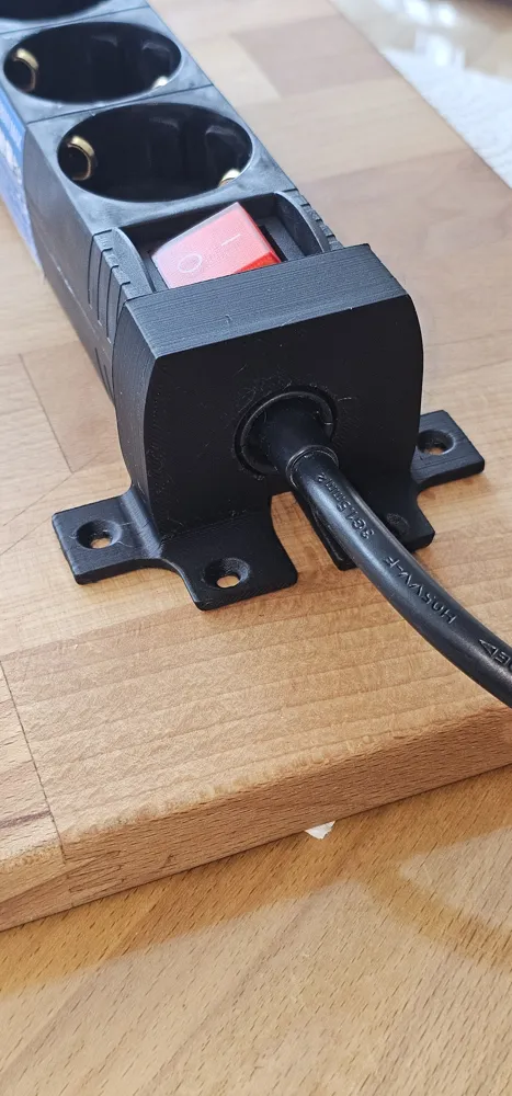 electrical power strip wall mount by 3D_Druck_Rafael MakerWorld ...