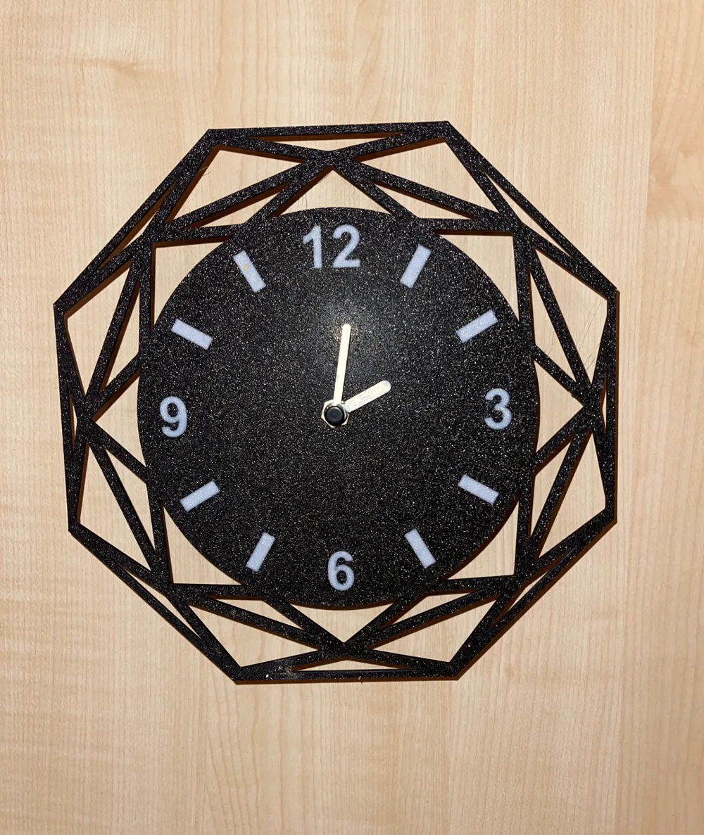 Octagon Clock by gare-sb - MakerWorld