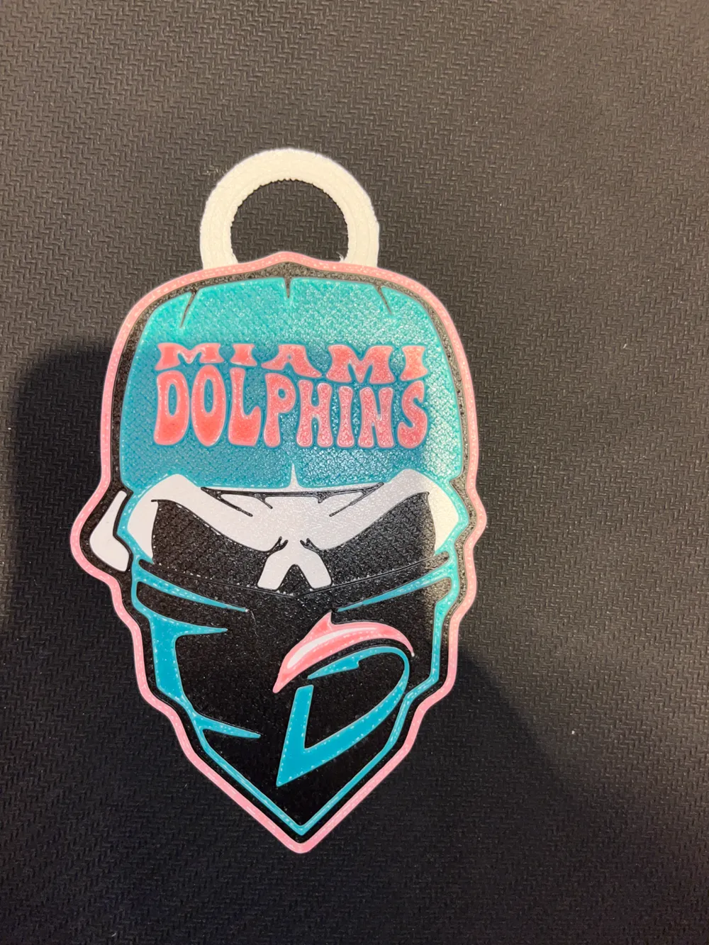 Miami Dolphins Skull Chain **3 DIFFERENT STYLES** by McThuggo - MakerWorld