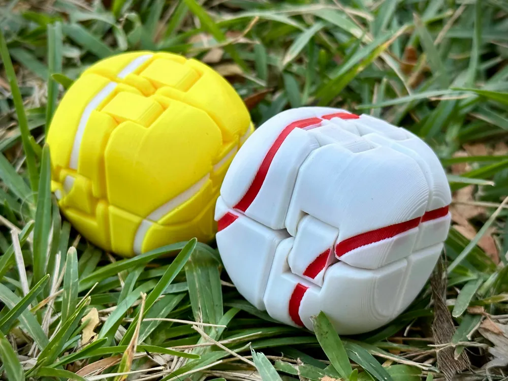 Fidget Cube: Baseball / Tennis by Austin Vojta MakerWorld: Download ...