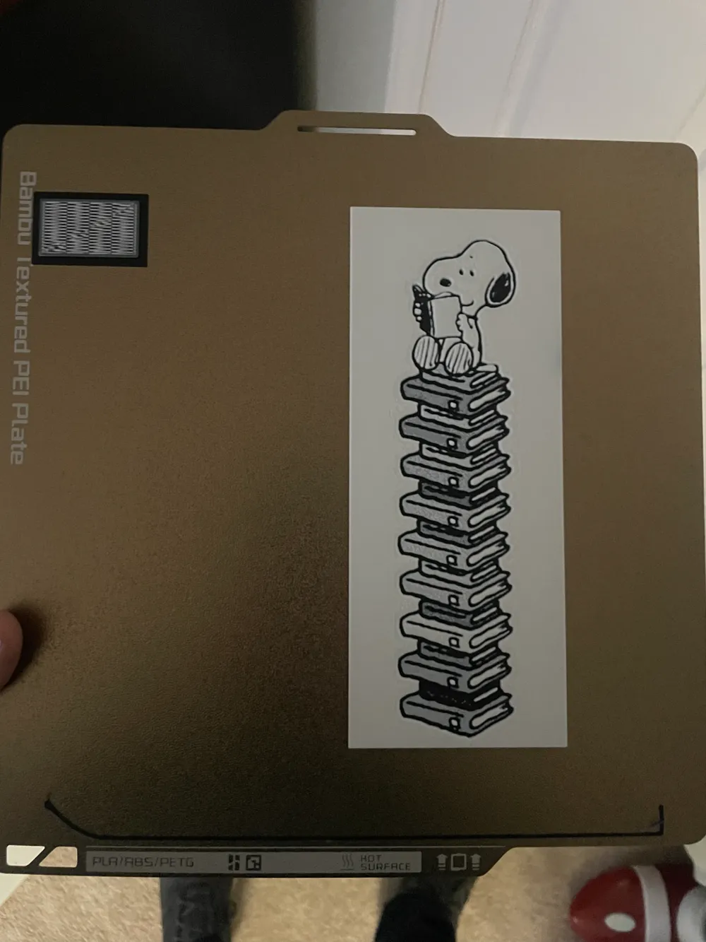 Snoopy Bookmark / Charlie Brown / Peanuts / Reading / Book by 3D Prints ...