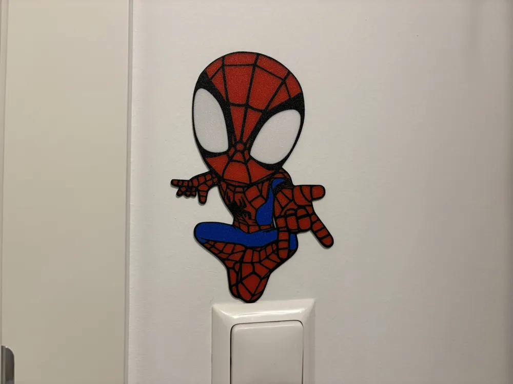 Spidey - Wall Art - Free 3D Print Model - MakerWorld