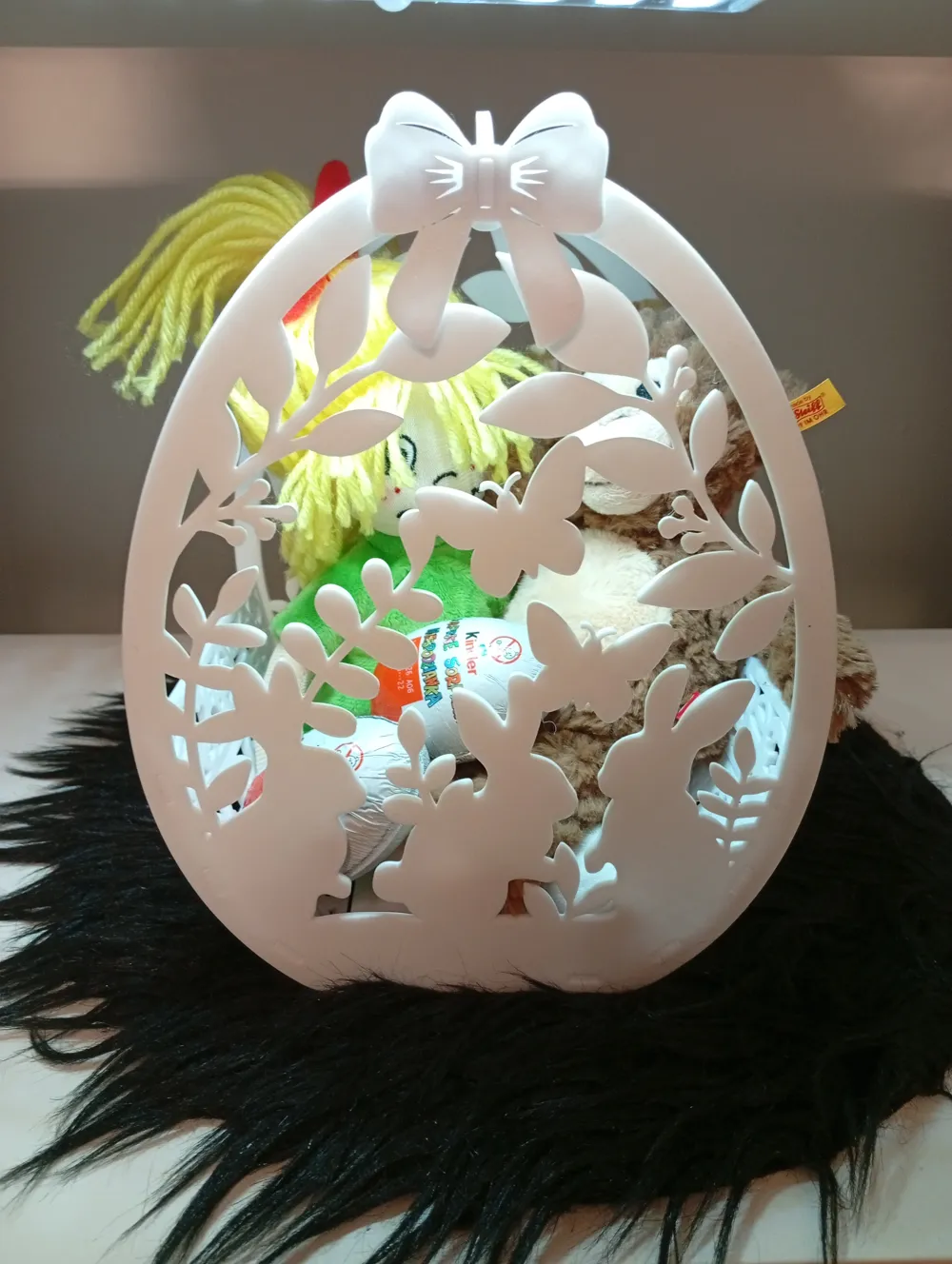 Decorative Easter Egg – filigree design (interlocking) - Free 3D Print ...