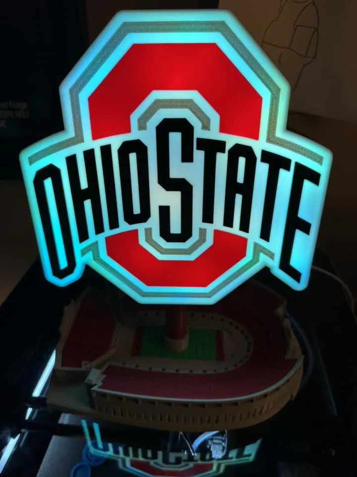 OSU Stadium Lightbox - Free 3D Print Model - MakerWorld