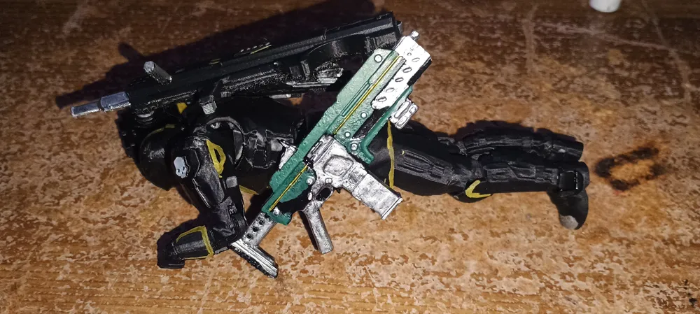 Dummy 13 Helldivers Armor with weapons slots - Free 3D Print Model ...