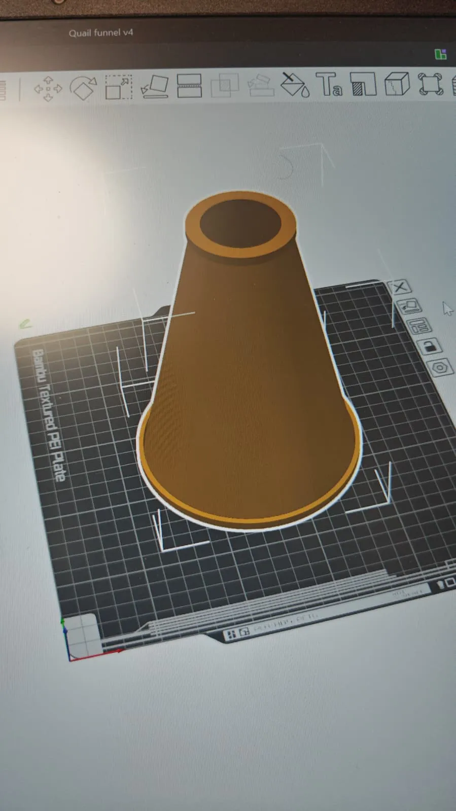 Quail Funnel - Free 3D Print Model - MakerWorld