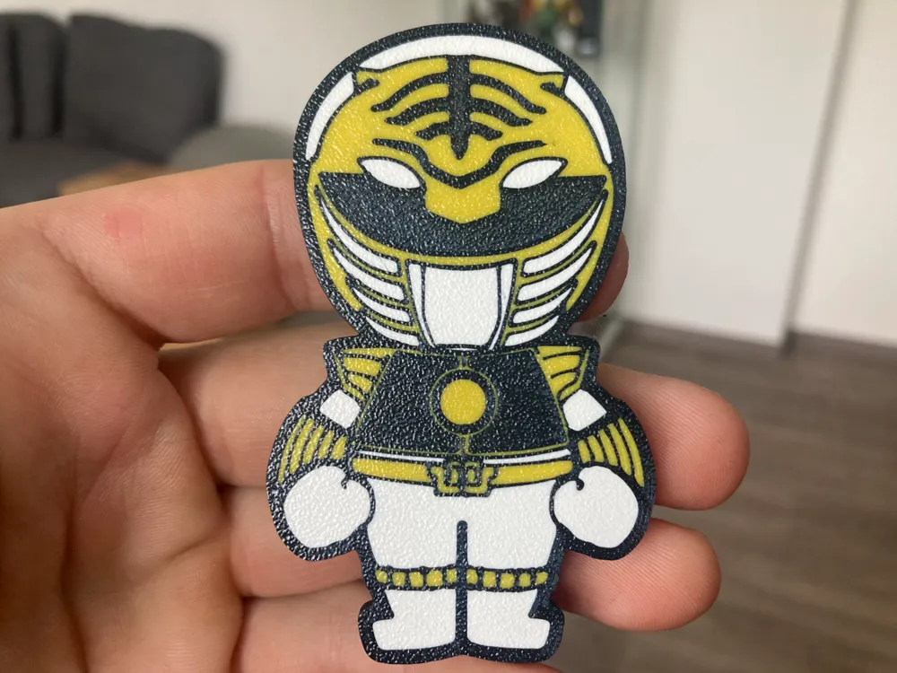 Power Rangers - White ranger by jakubhroch - MakerWorld