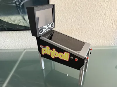 Mini Pinball Machine by SilverSurfer MakerWorld: Download Free 3D Models