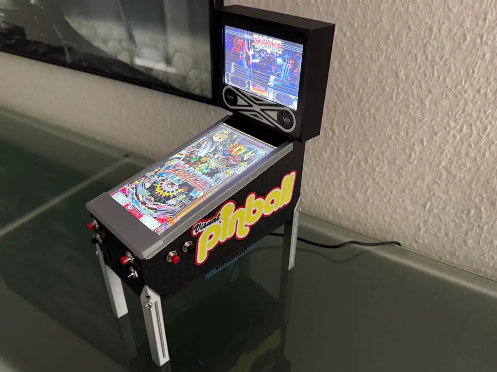 Mini Pinball Machine by SilverSurfer MakerWorld: Download Free 3D Models