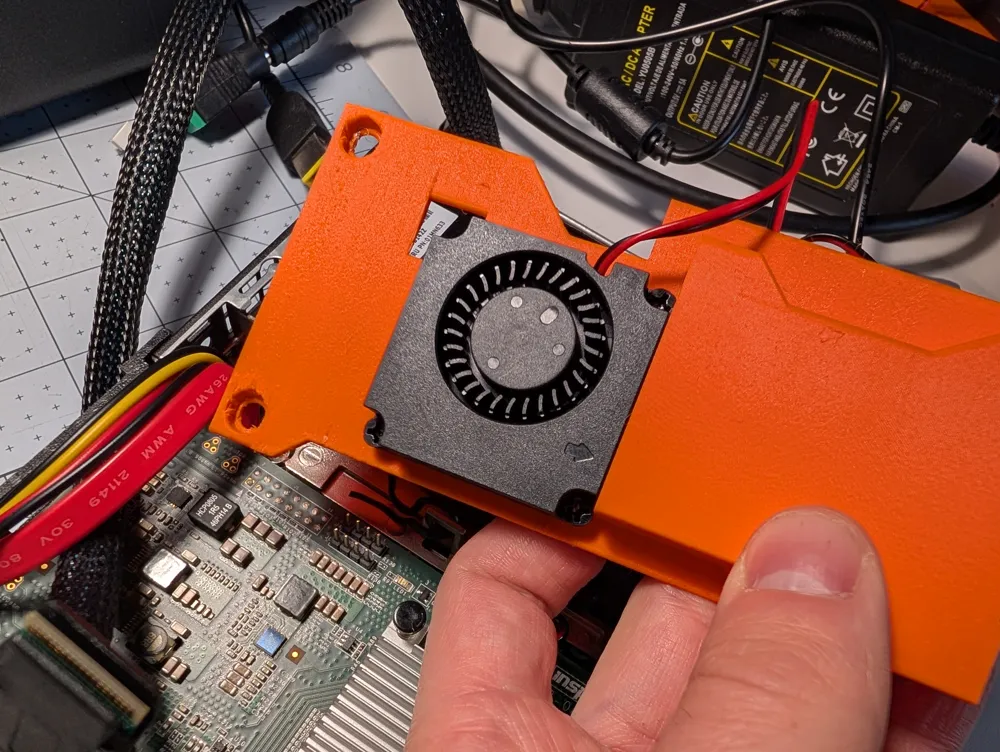 Inspur 9211-8i HBA LSI Fan shroud for Lenovo M920q by STomHacks ...