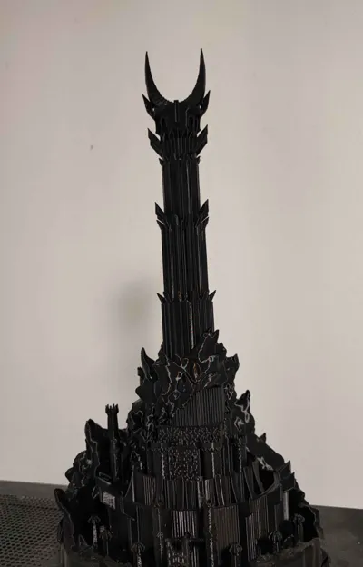 Bigger Sauron Tower for Barad-Dûr, The Dark Tower by shadoweeq ...