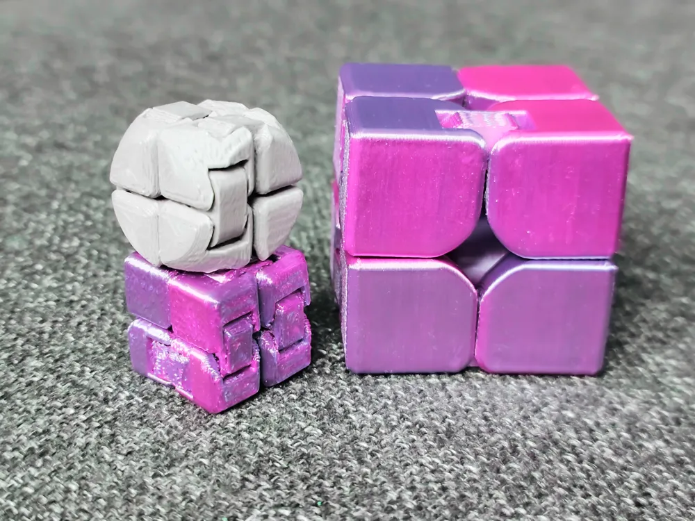 Little round Cube Fidget 6.5g! by Mr_Andre MakerWorld: Download Free 3D ...